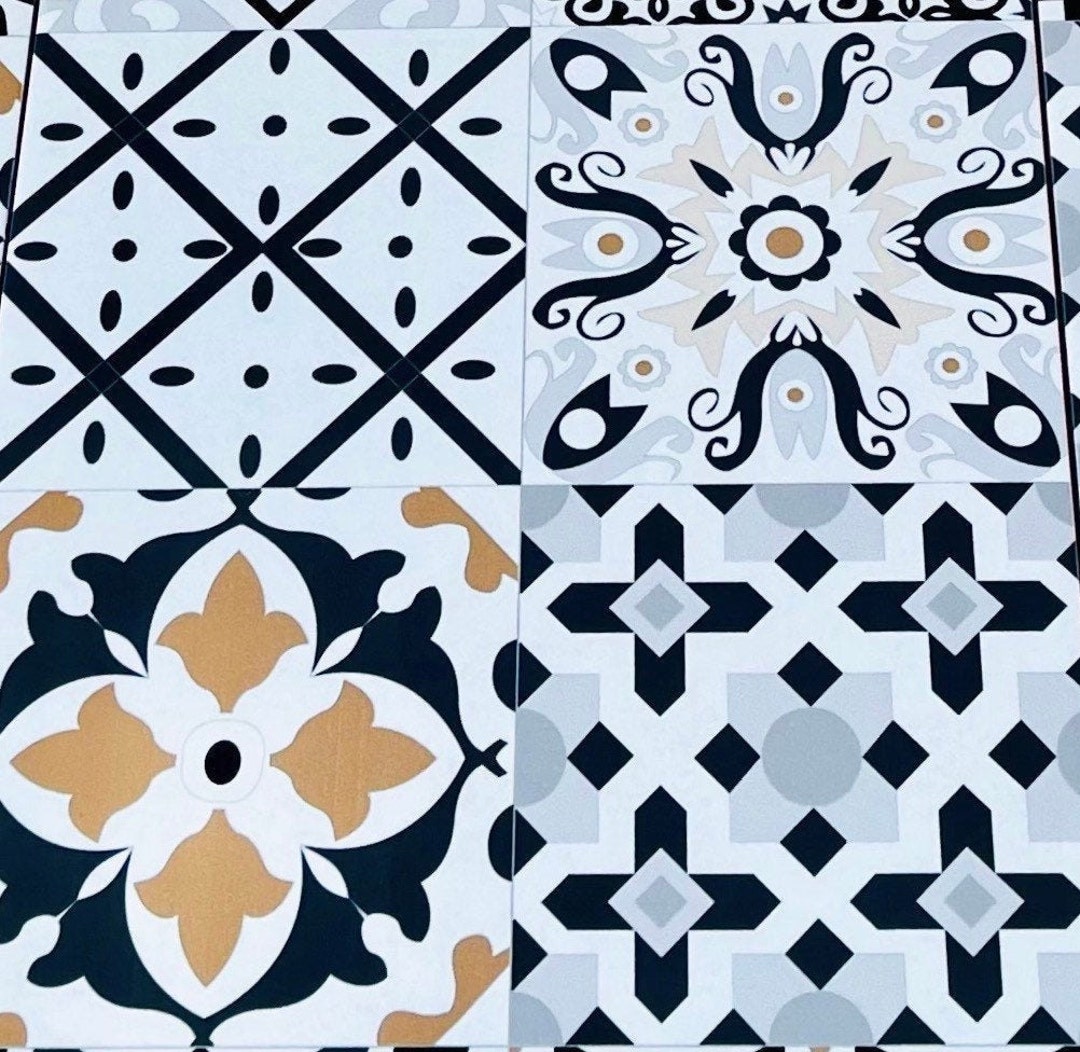 Andalusia Mosaic Ceramic Tile Moorish Zellige Authentic Moroccan - Etsy