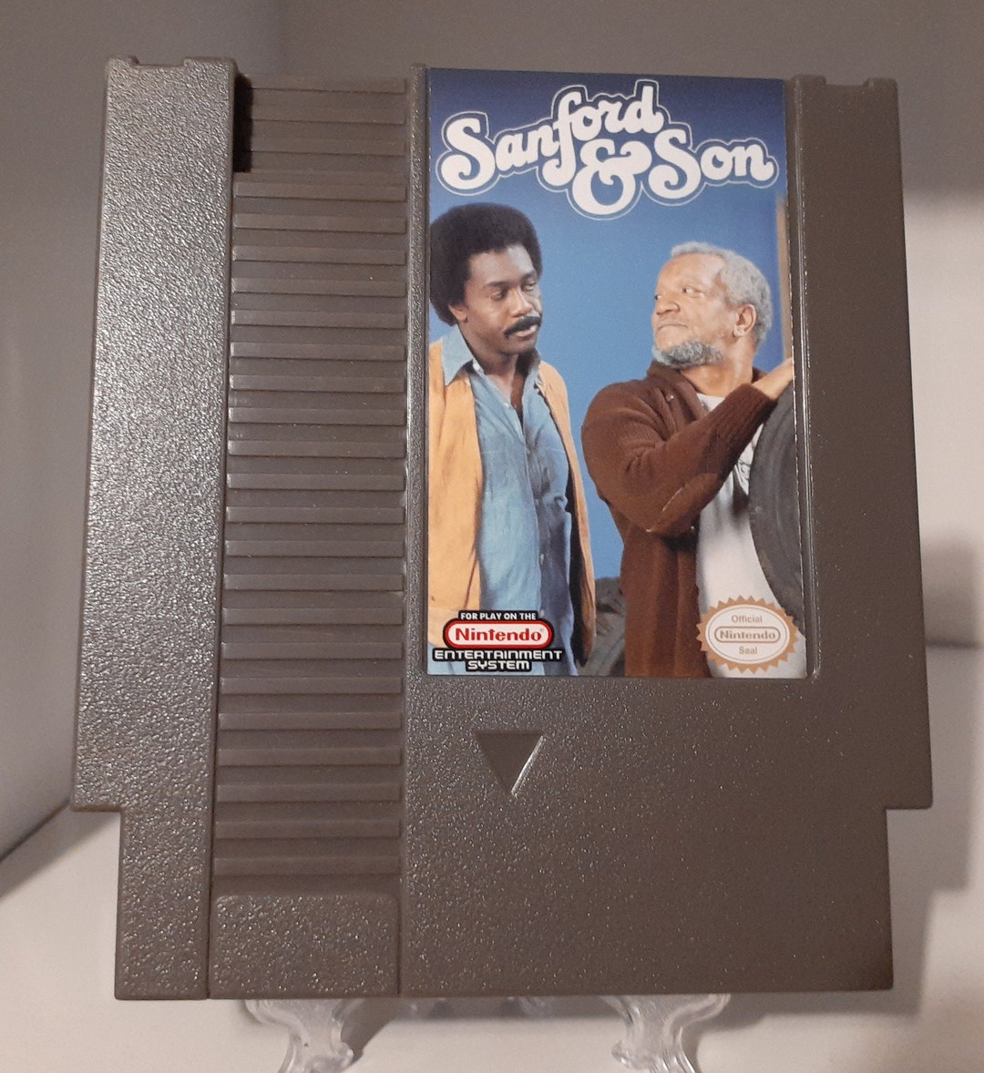 SANFORD & SON Nintendo NES Custom Video Game Cartridge Shell - Etsy