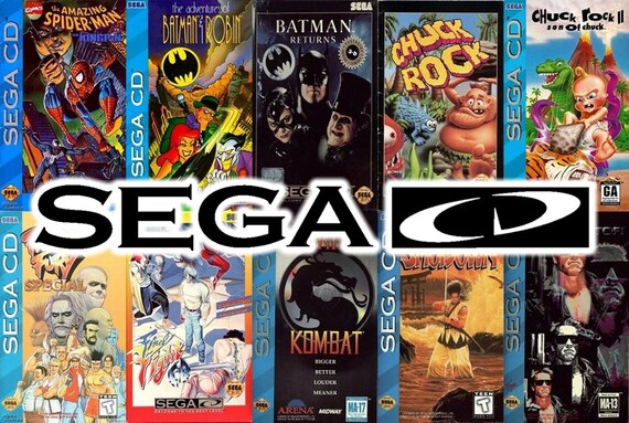 SEGA CD Custom Replacement Game Storage Case and Art - Etsy
