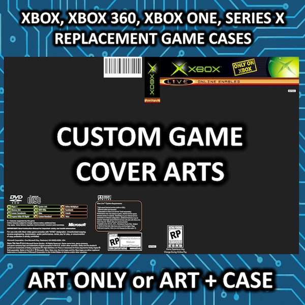 Xbox360 Cover Art - Etsy