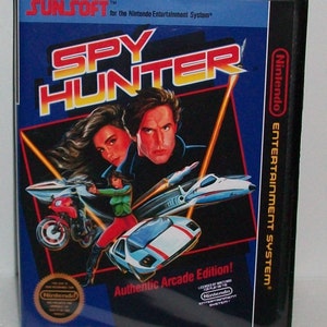 NINTENDO NES Custom Replacement Game Storage Case and Art, 100's of ...