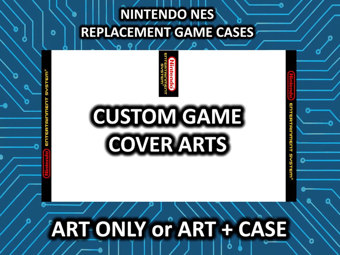 Photo Matte NES Game Cover Art (NOT Glossy) – Bitbox Case + Art or Art ...