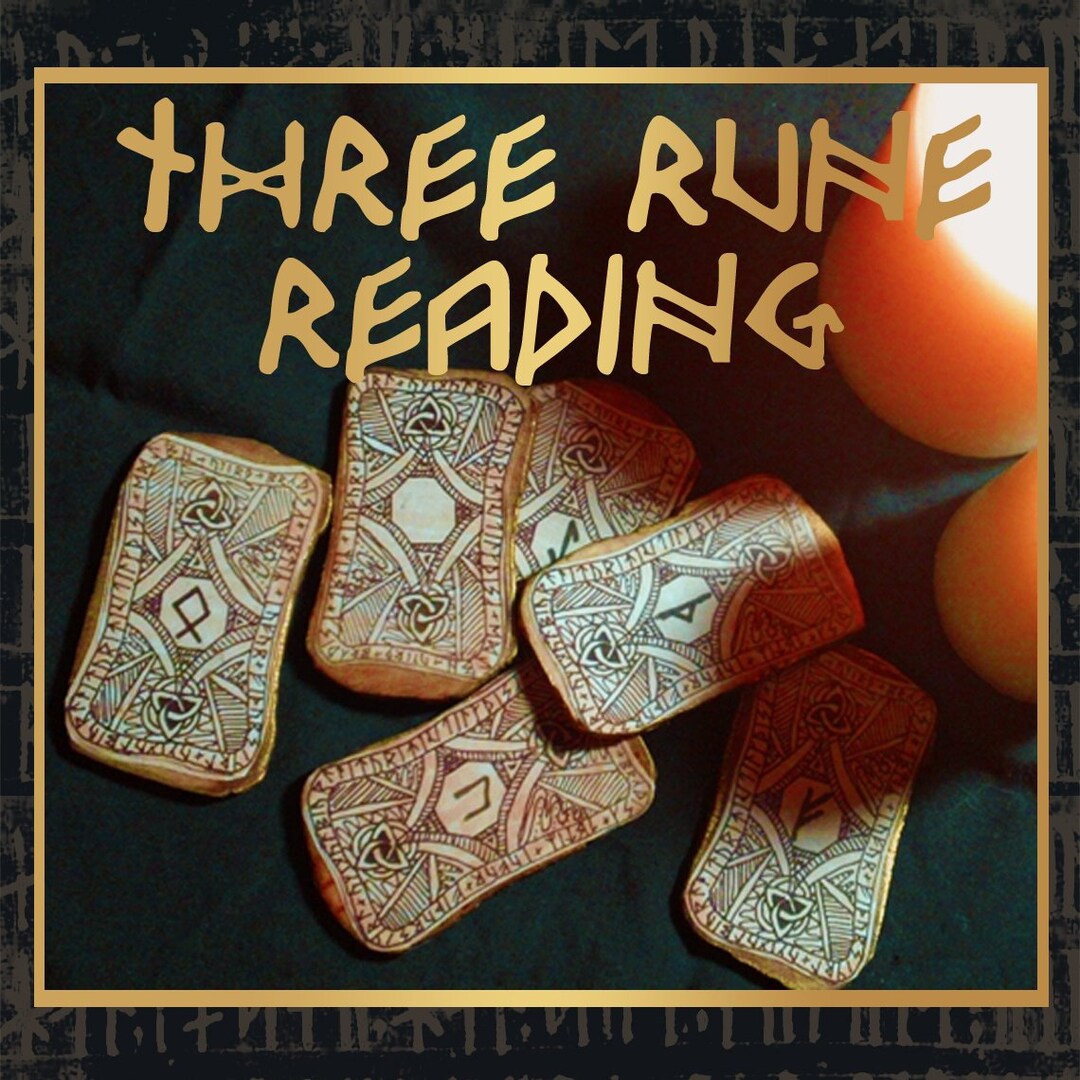 Viking Three Rune Reading Oracle Divination Fortune Guidance Ancient ...