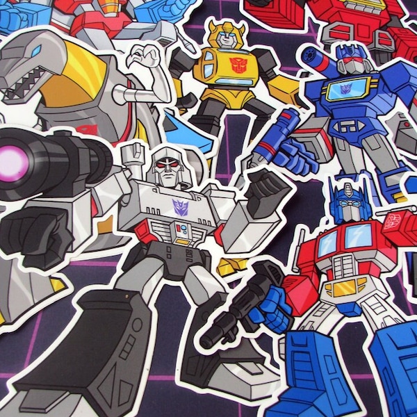 Bumblebee Transformer Stickers - Etsy