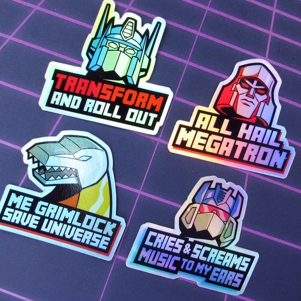 Transformers Sticker - Etsy