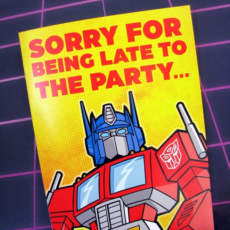 Optimus Prime Birthday Decorations - Etsy