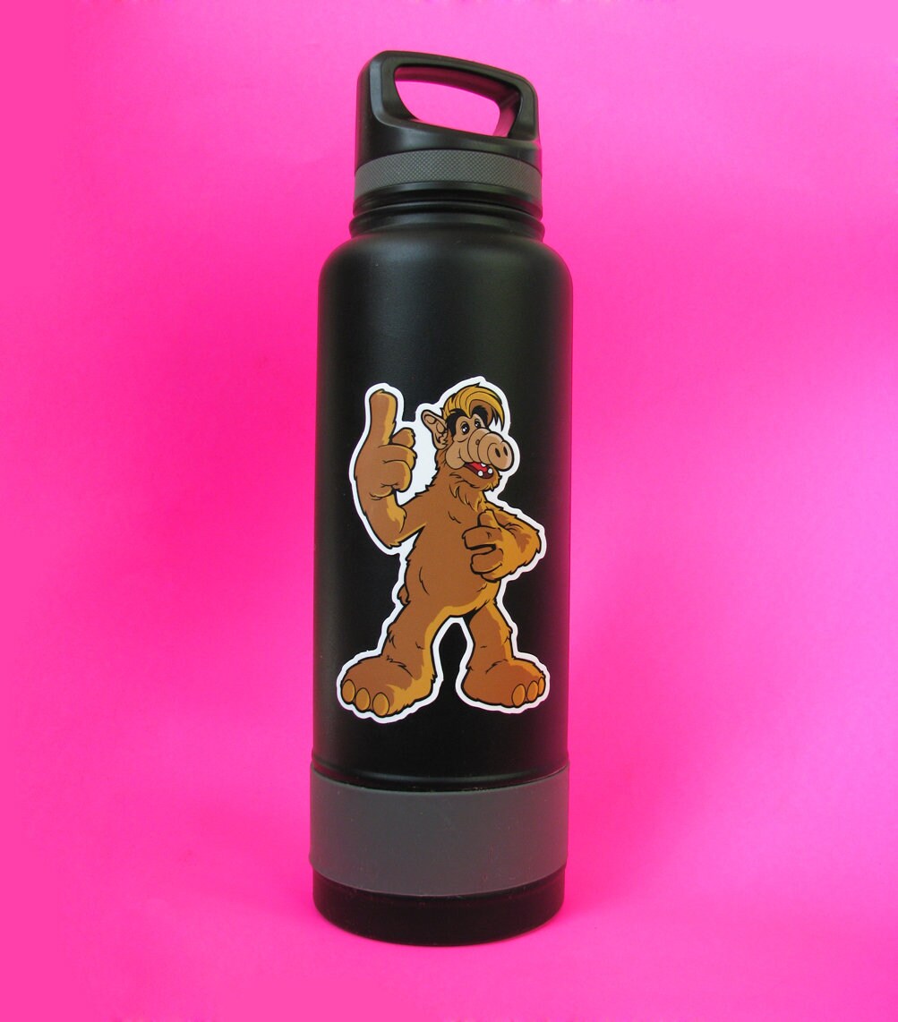 ALF Vinyl Sticker 80s TV ALF Die Cut Decal for Laptop - Etsy Canada