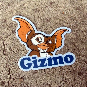Gizmo Sticker 3" Premium Die Cut Gremlins Movie Decal for Car, Laptop ...
