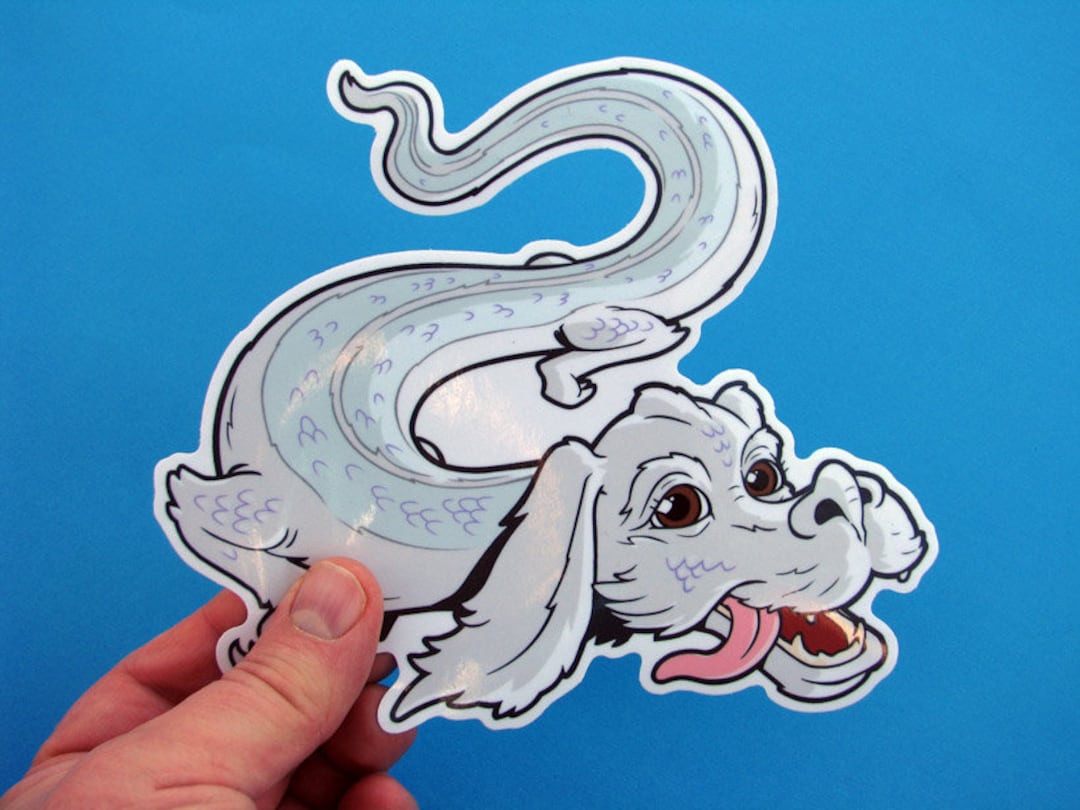 Falkor & Atreyu Vinyl Stickers - the Neverending Story Die Cut Decal ...