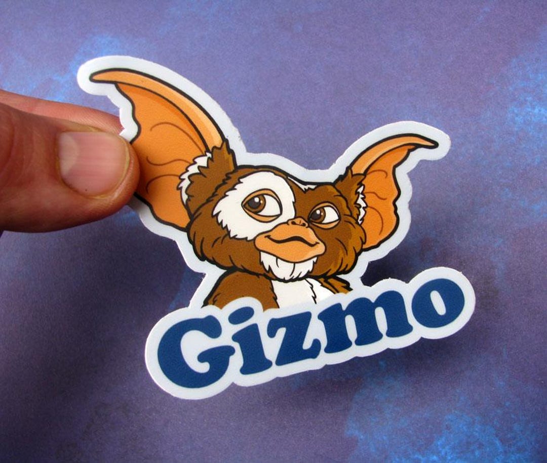 Gizmo Sticker 3" Premium Die Cut Gremlins Movie Decal for Car, Laptop ...