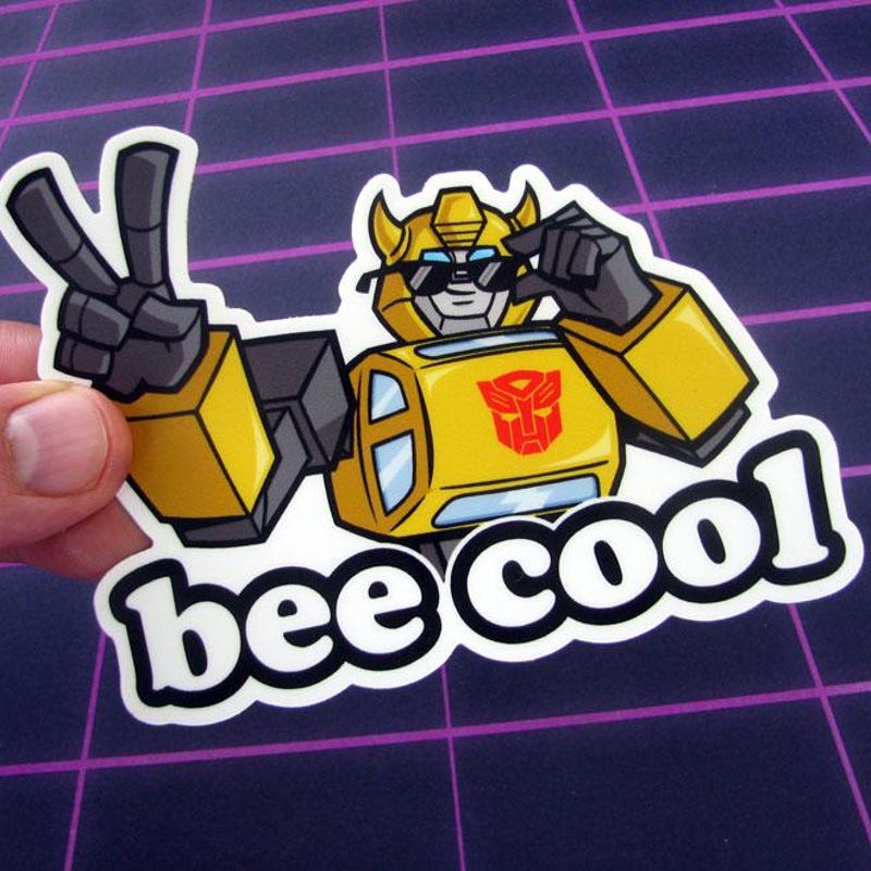 Transformers Sticker - Etsy