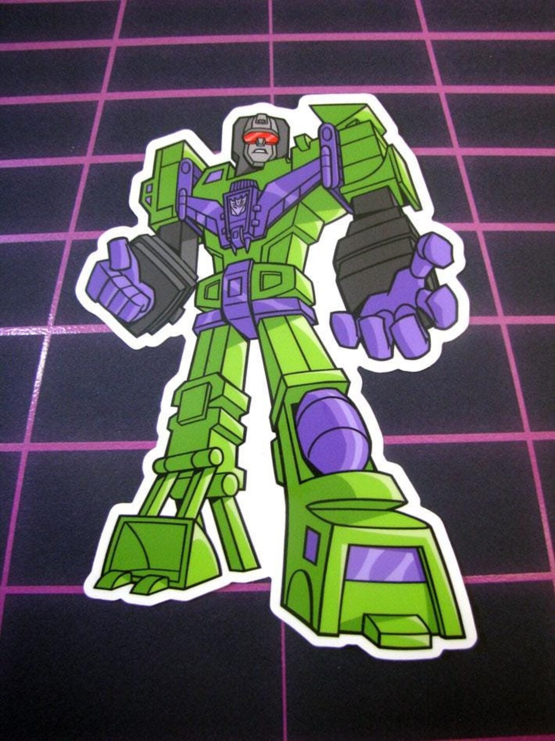 Devastator Vinyl Sticker - Transformers G1 Decepticon, Car Decal - Etsy