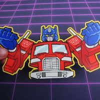 Optimus Prime - Vinyl Decal - Etsy