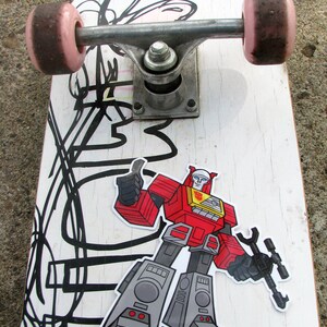 Blaster & Soundwave Vinyl Decal Set - 5.5" Transformers Cassette ...