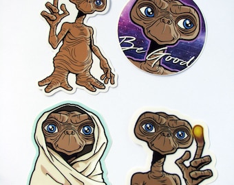E.T. Vinyl Sticker - E.T. the Extra Terrestrial Movie Die Cut Decal for ...