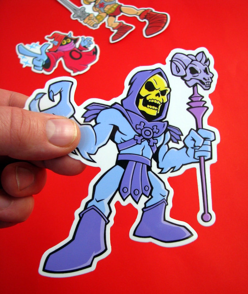 Masters of the Universe Stickers Premium Vinyl Decals - Etsy