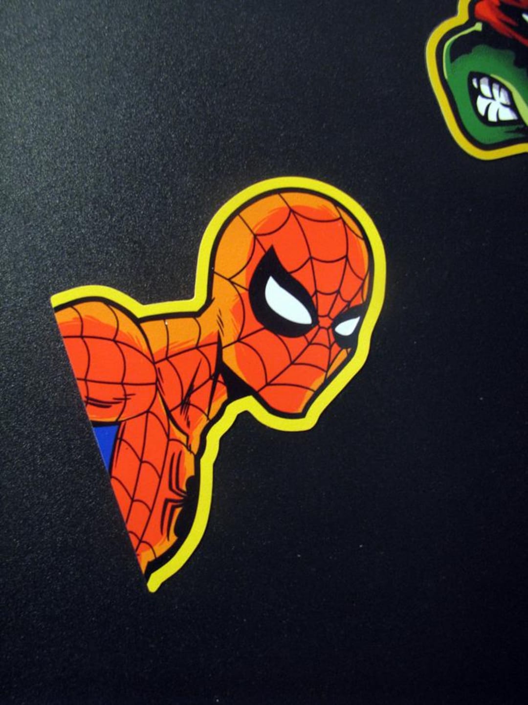 3" Peeking Spider-man Fridge Magnet Flexible Marvel Spidey Magnet - Etsy