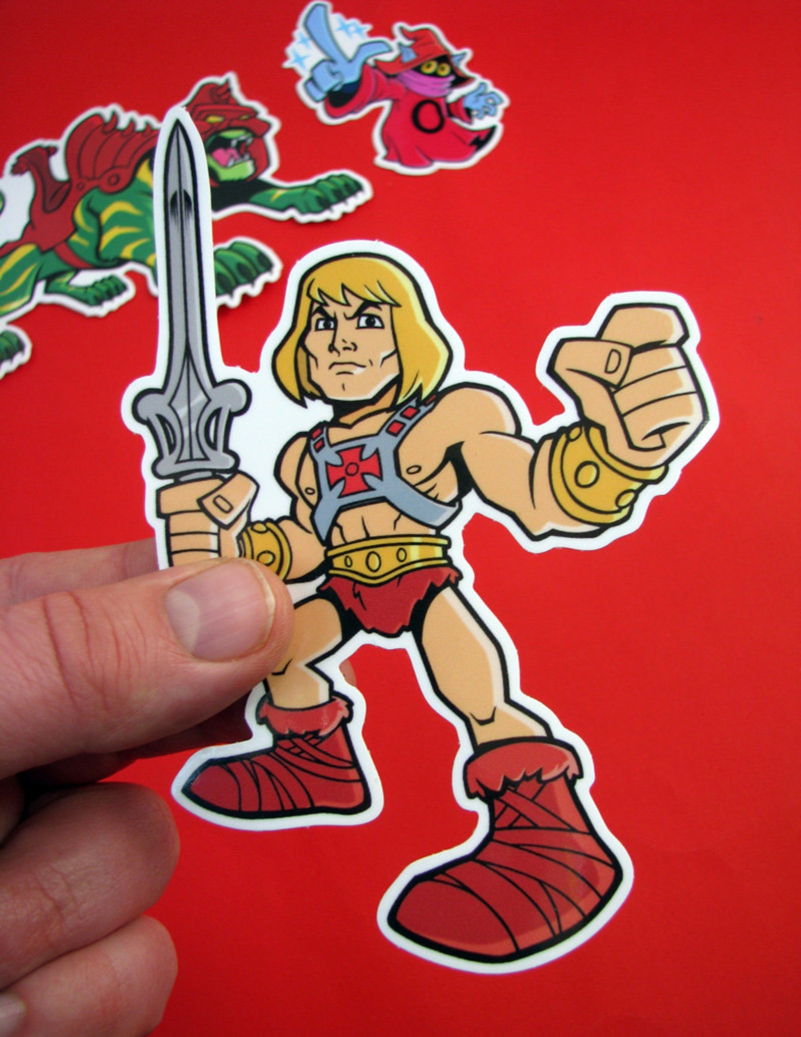 Masters of the Universe Stickers Premium Vinyl Decals - Etsy