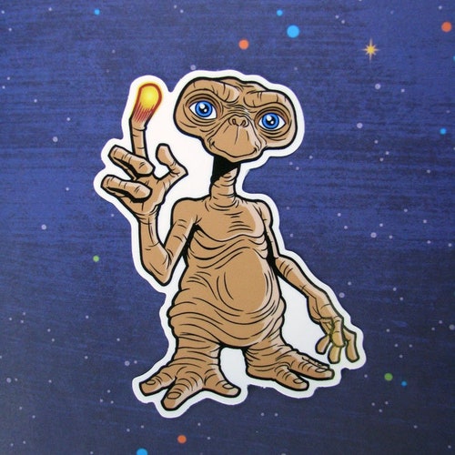 ALF Vinyl Sticker 80s TV ALF Die Cut Decal for Laptop - Etsy Canada