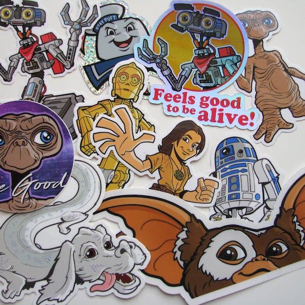 Johnny 5 Sticker - Etsy