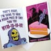 Skeletor Birthday Card - Masters of the Universe Professional Quality ...