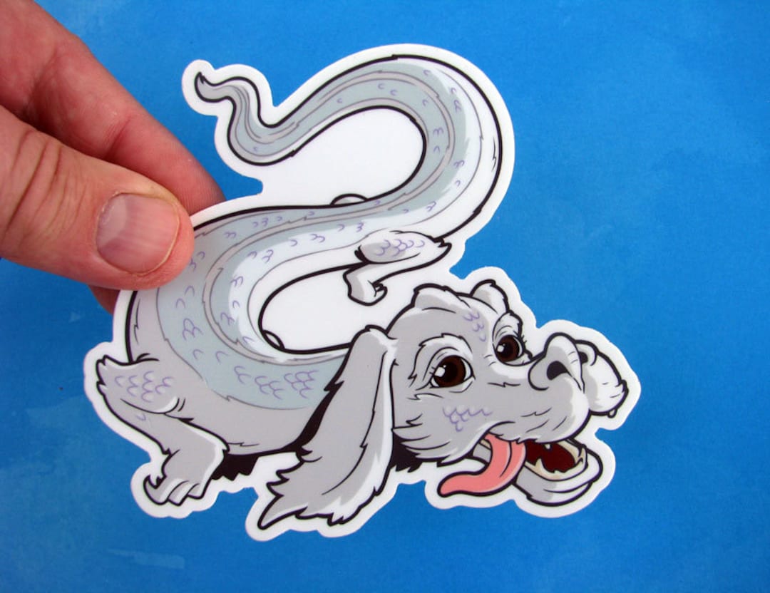 Falkor 4.5" Vinyl Sticker - the Neverending Story Die Cut Decal for ...