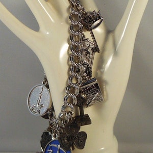 TOPS/KOPS Costume Charm Bracelet With 16 Take off Weight Sensibly or ...