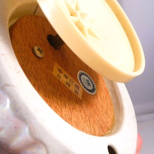 Ceramic Music Box Showing Lovely 1800's Lady - Plays "love is a Many ...