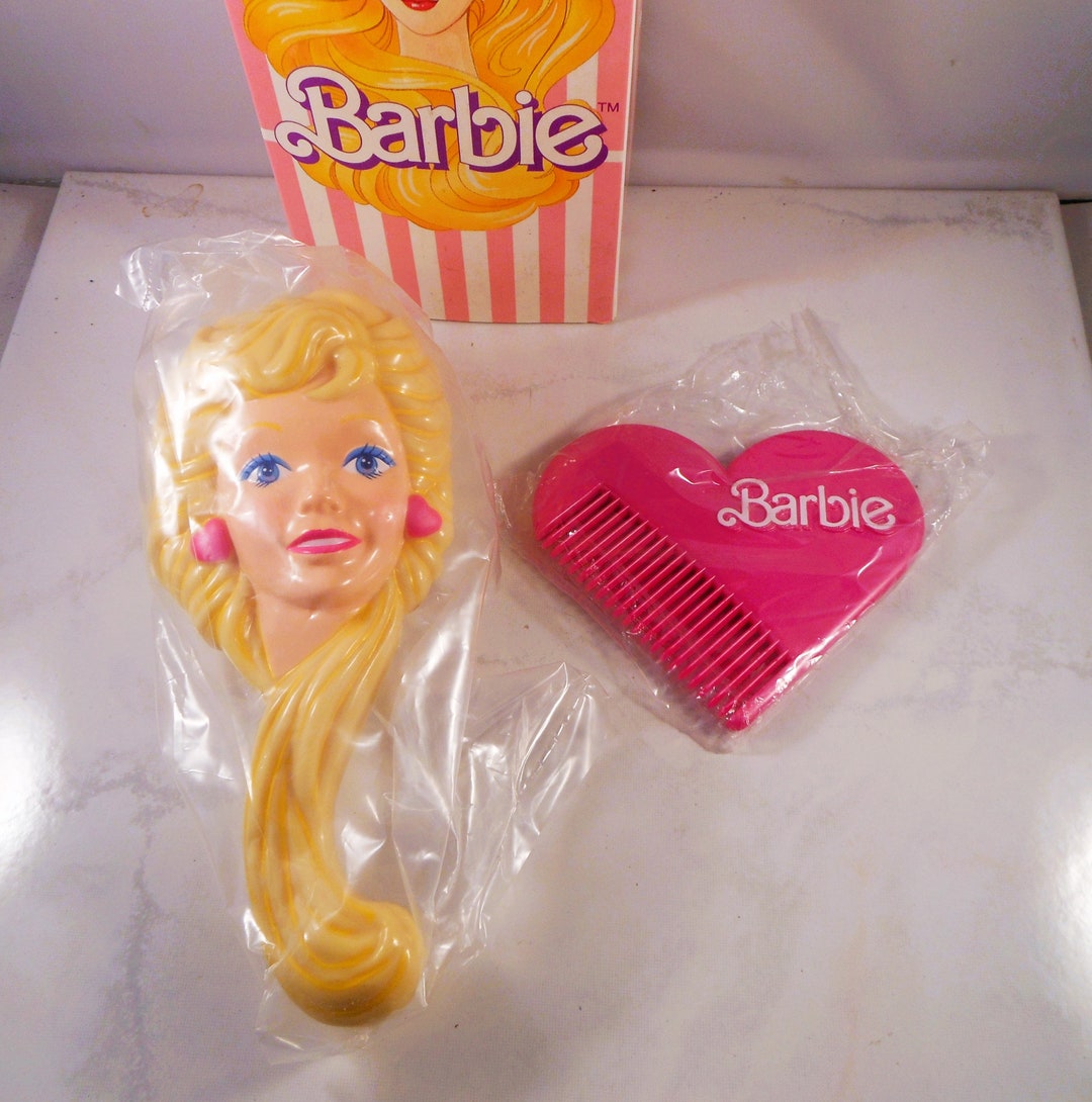 Barbie Brush & Comb - "i'm Into Barbie Hair Brush and Comb" - Still in ...