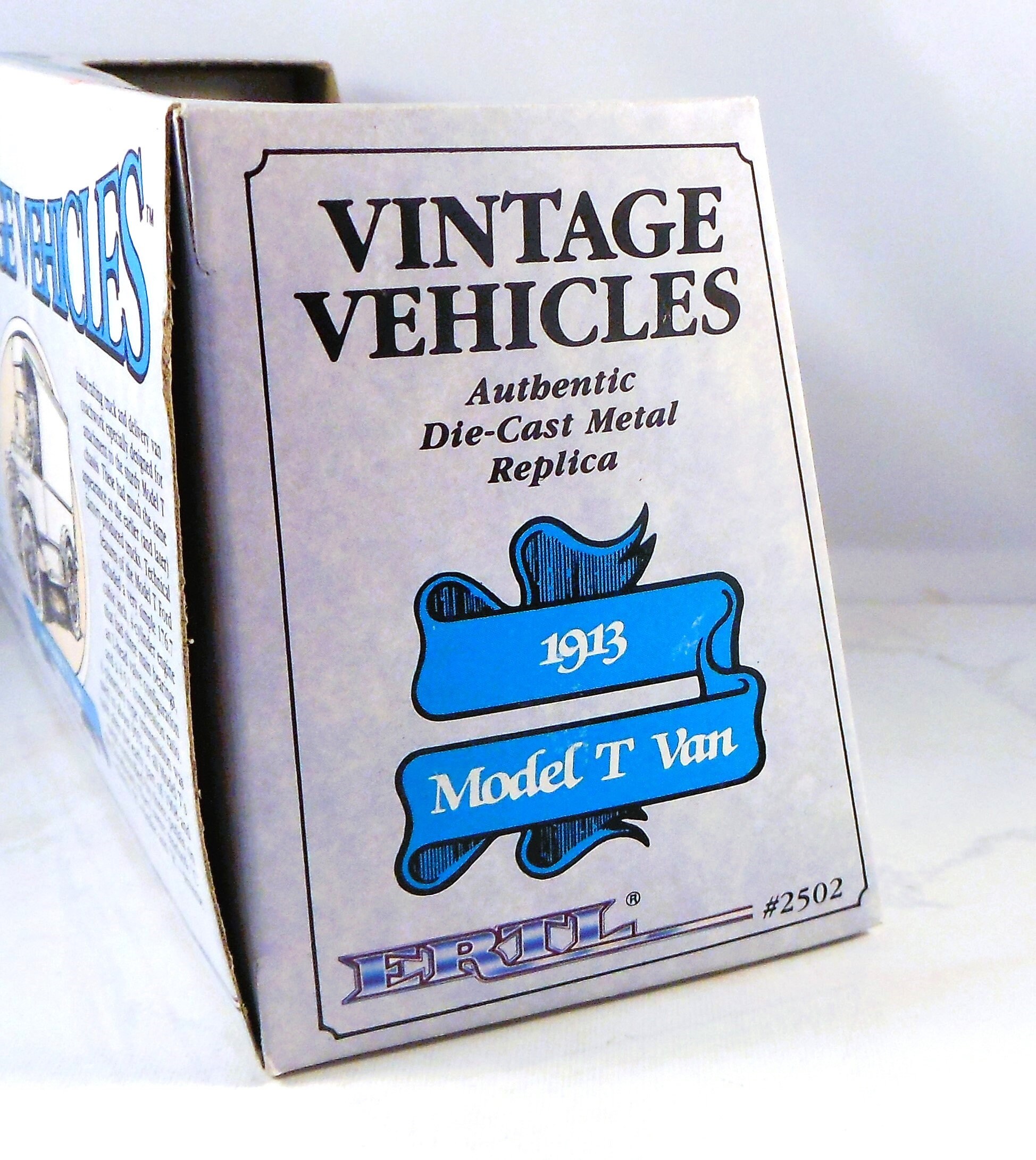 1913 Model T Van Diecast Car by ERTL New Old Stock in Original ...