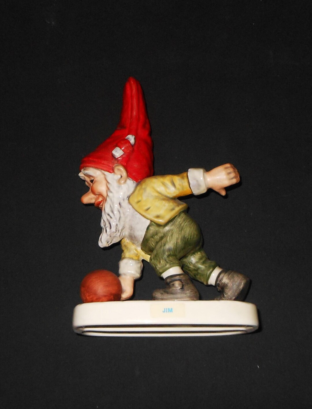 1970's Goebel Co-boy Figurine "jim the Bowler" TMK-5 - Cute Gnome ...