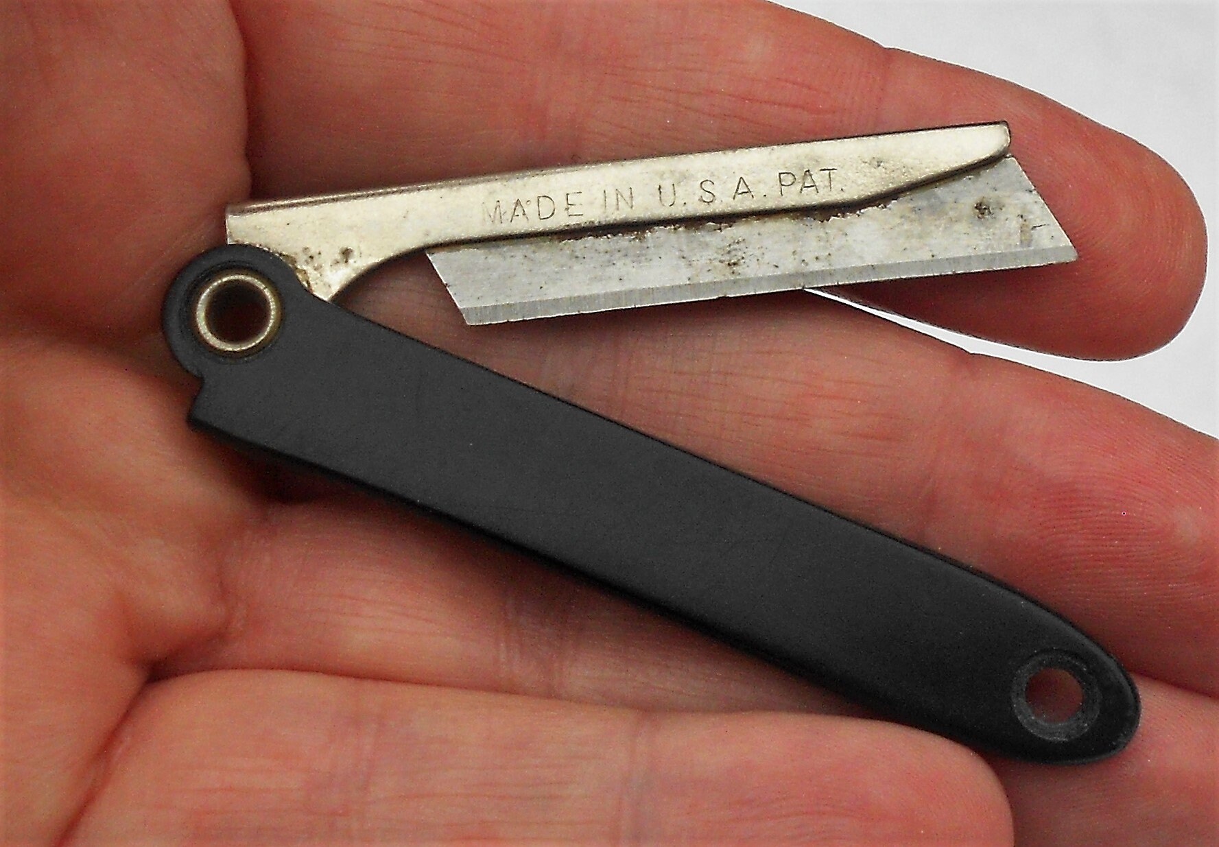 Lot of 2 Vintage Gits Razor-nife With Advertising for S. - Etsy