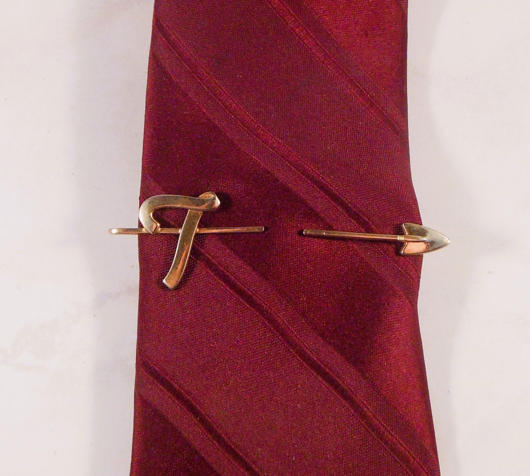 Tie Clip With Script 