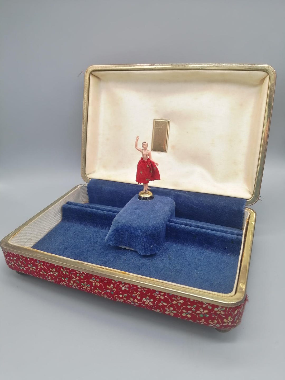 Vintage Musical Jewellery Box - Etsy UK