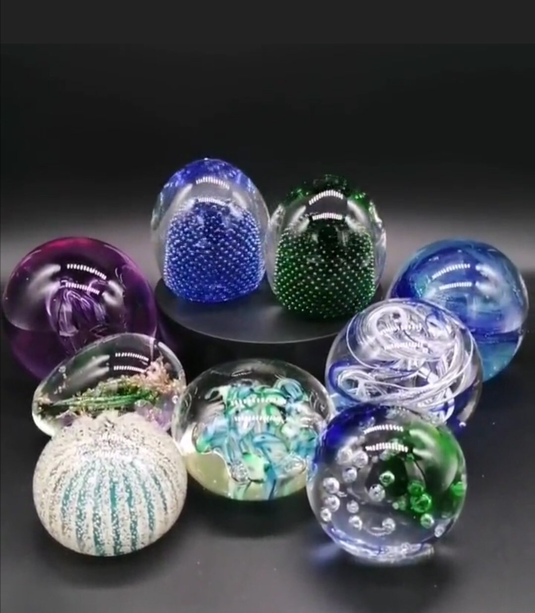 Medium Vintage Collectable Paperweights - Etsy