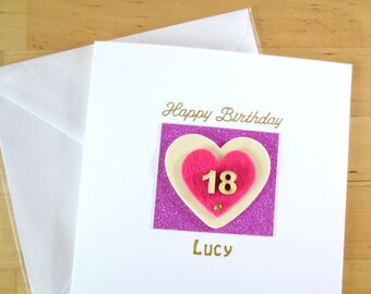 18th birthday card | Etsy