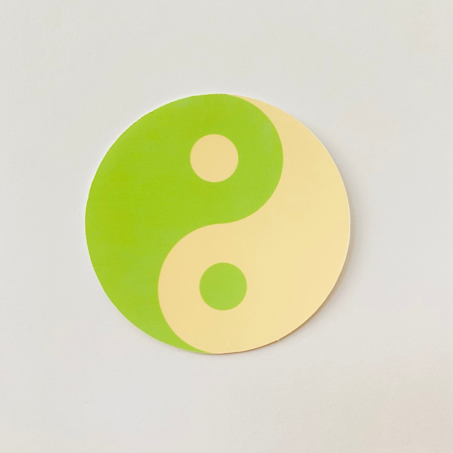 Colored Ying Yang Aesthetic Waterproof Stickers Indie - Etsy