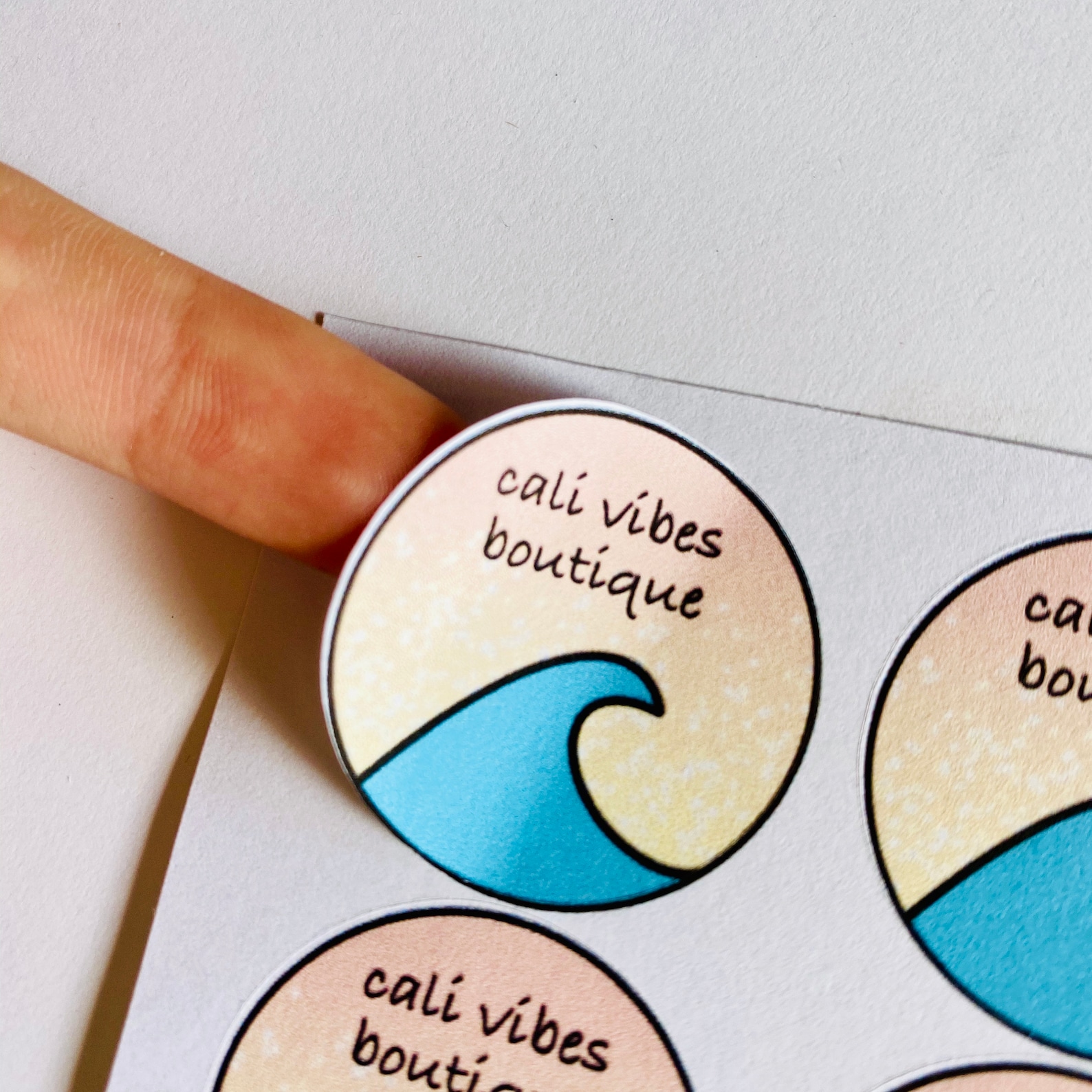 Custom Logo Stickers for Packaging/ Sticker Sheets Packaging - Etsy