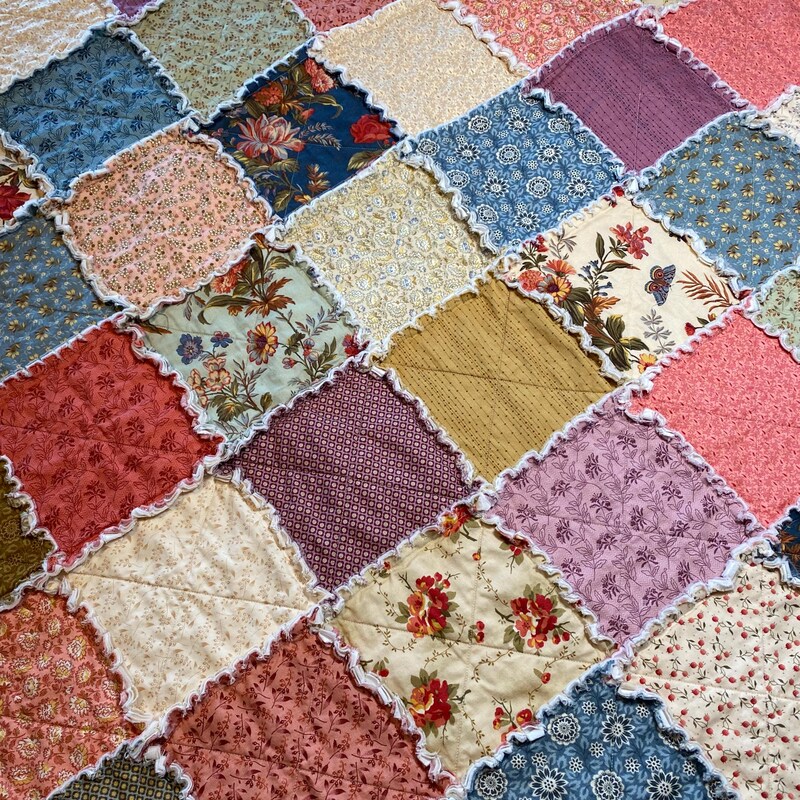 Queen Size Rag Quilt - Etsy
