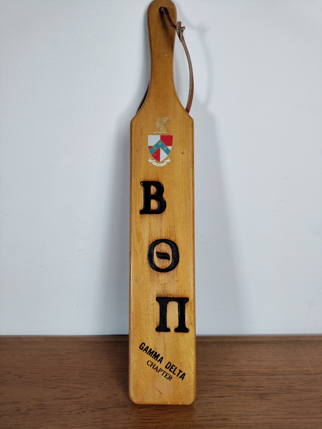 Vintage Beta Theta Pi Pledge Paddle - Etsy