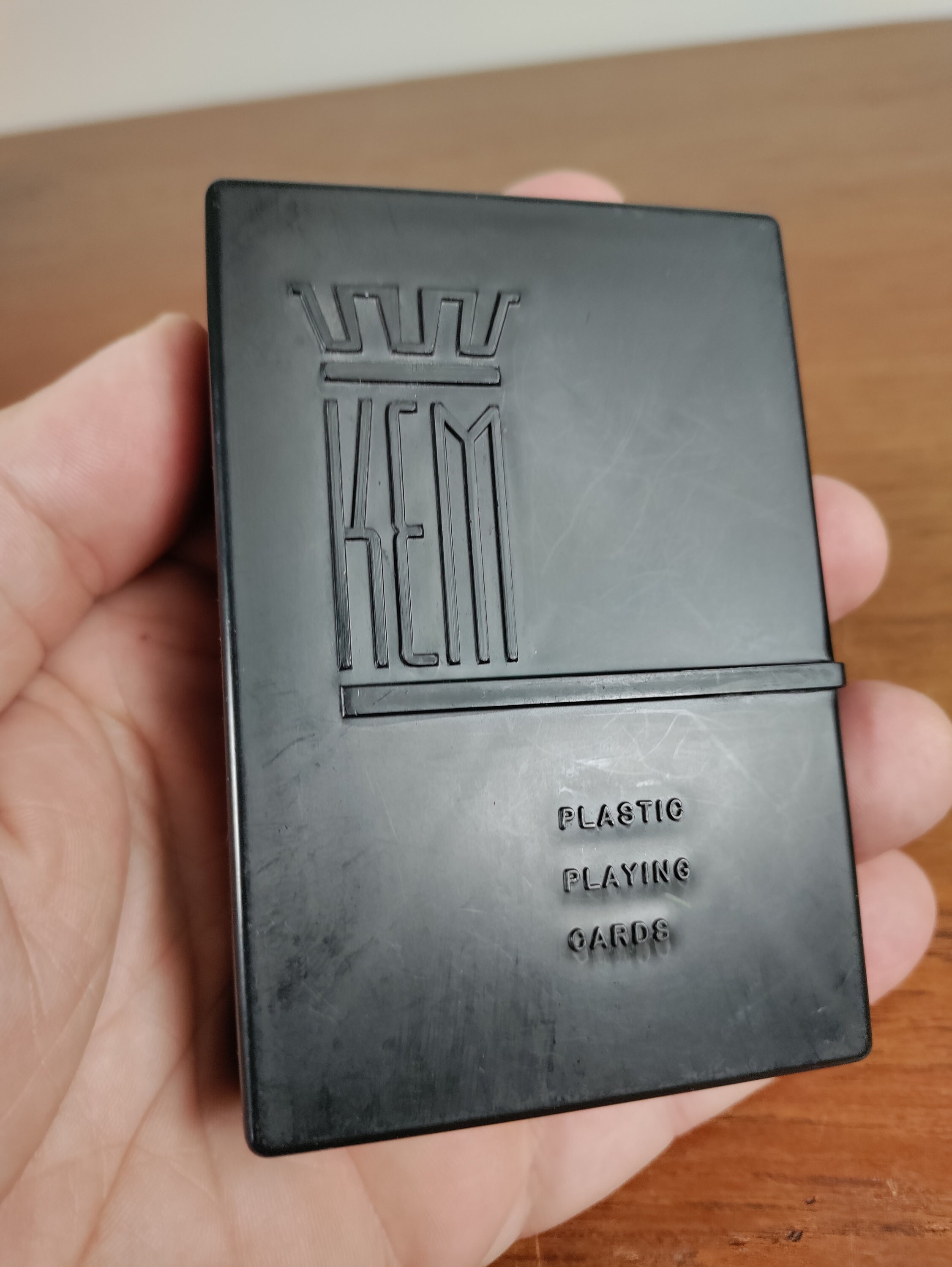 Vintage KEM Plastic Playing Cards - Etsy