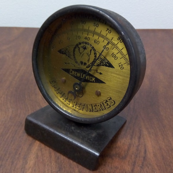 Vintage Standard Oil Thermometer - Etsy