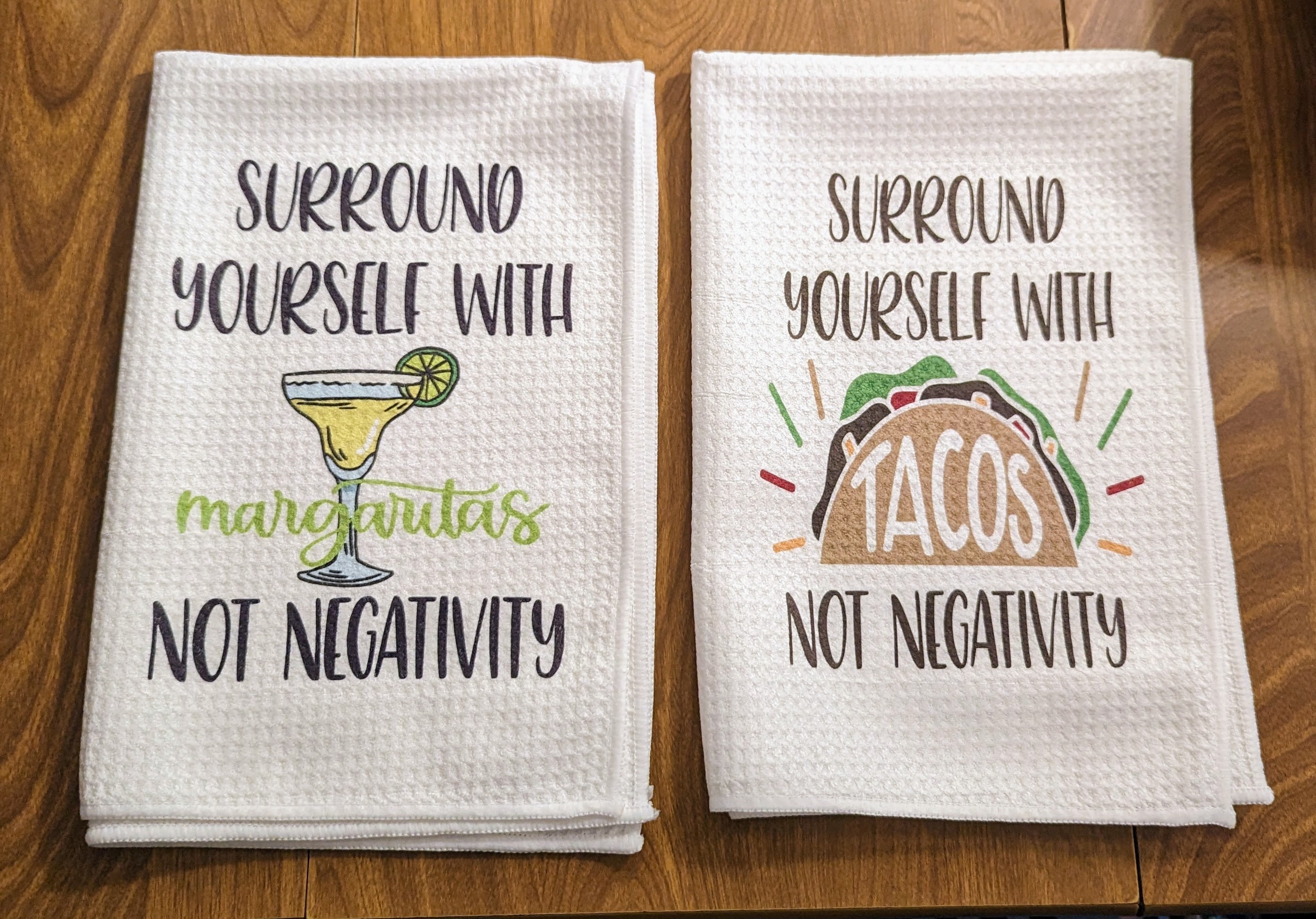 Taco & Marg Towels - Etsy