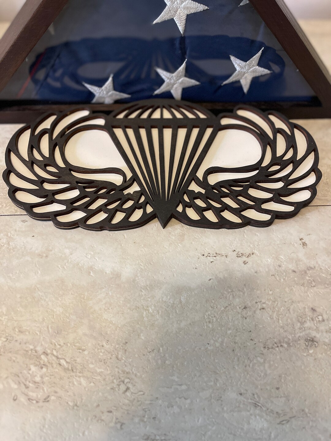 Wooden Army Airborne Wings - Etsy