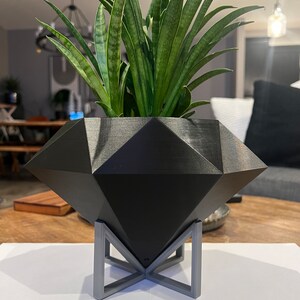 Diamond Deco Planter/vase/pot. Choose Your Colors. Small and Medium ...