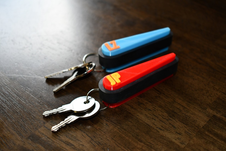 Pinball Flipper Keychain W/ Real Rubber Customized Gift - Etsy