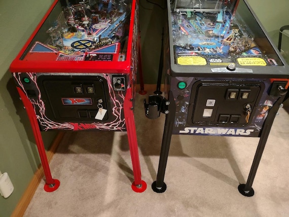 Set of 4 Pinball Casters/feet/carpet Protectors/leg Leveler - Etsy