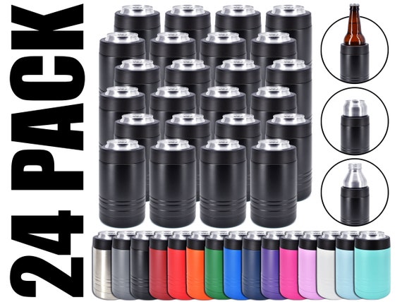 24 Pack Blank 12oz Black Powder Coated Stainless Steel - Etsy