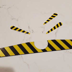 Jurassic Park Pinball Caution Tape Lockdown Bar Accent & 3 Flipper ...