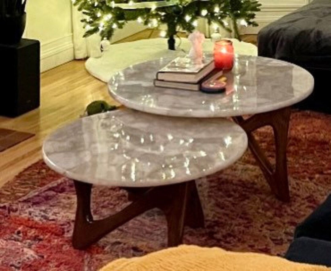 Tribeca Nesting Tables - Handcrafted Contemporary, Mid-century, Modern ...